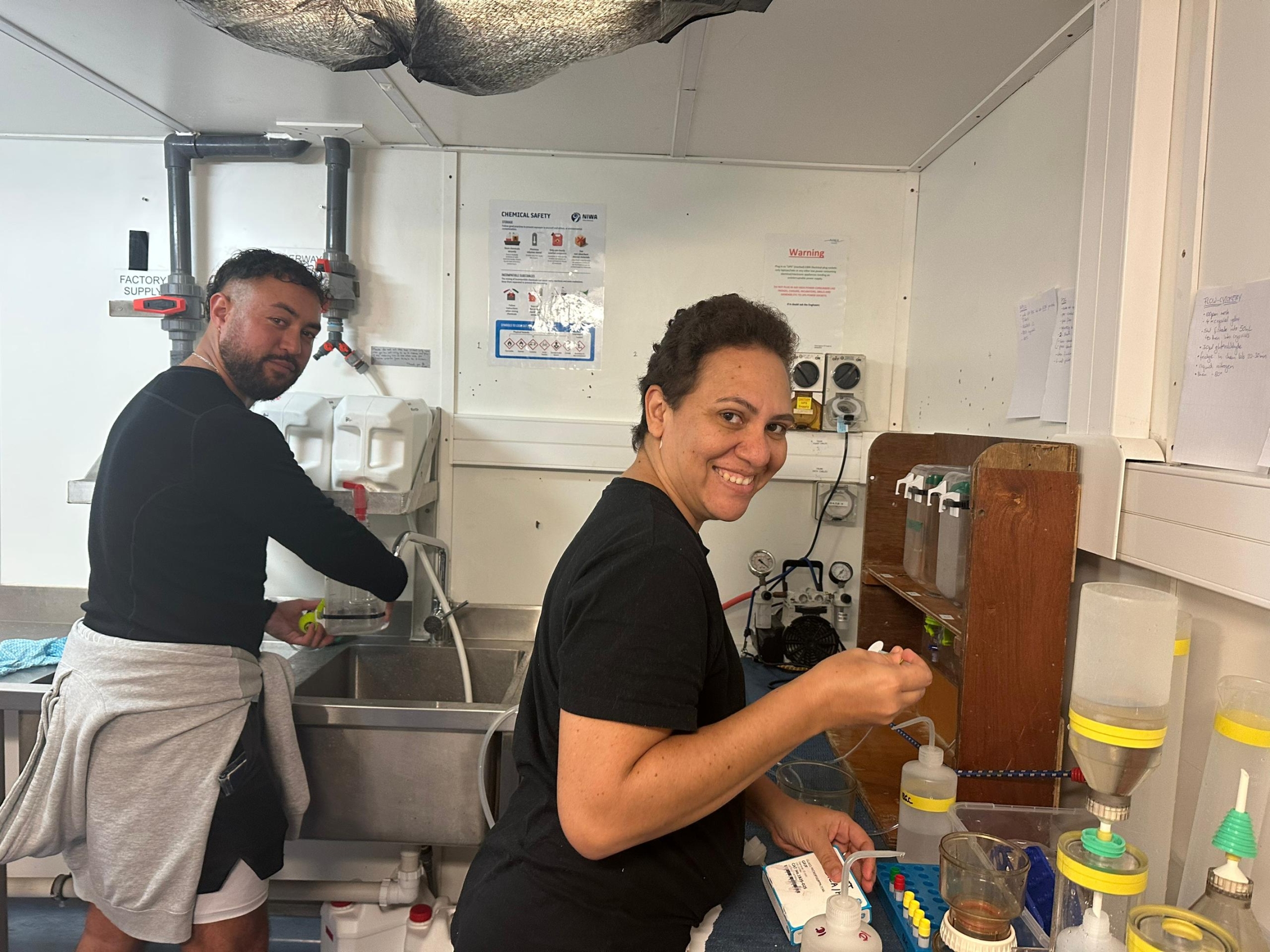 Labwork (2).JPG | Earth Sciences New Zealand | NIWA